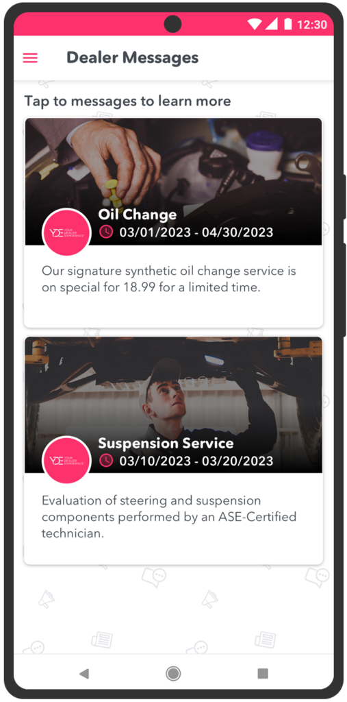 Dealer Messages – Strategic-DX